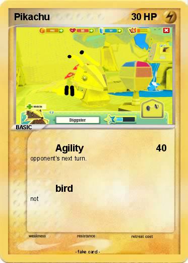 Pokémon Pikachu 12185 12185 - Agility - My Pokemon Card