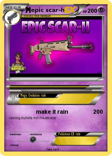 Pokémon epic scar h - make it rain - My Pokemon Card