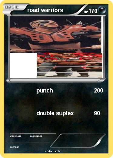 Pokémon road warriors - punch - My Pokemon Card