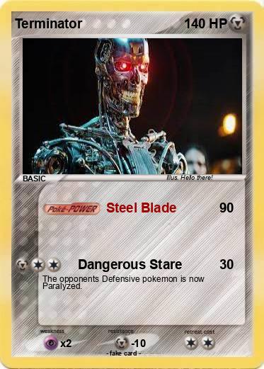 Pokémon Terminator 887 887 - Steel Blade - My Pokemon Card