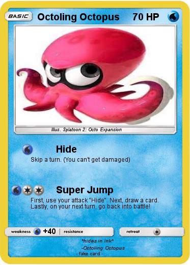 Pokémon Octoling Octopus 1 1 - Hide - My Pokemon Card