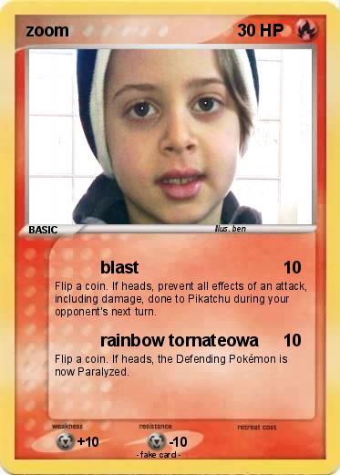 Pokémon zoom 25 25 - blast - My Pokemon Card