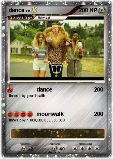 Pokémon dance 64 64 - dance - My Pokemon Card