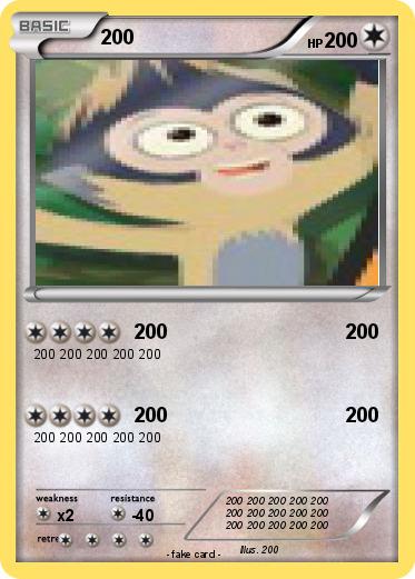 Pokémon 200 46 46 - 200 - My Pokemon Card