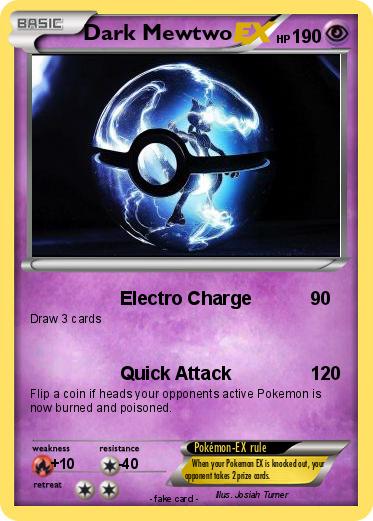 Pokémon Dark Mewtwo 470 470 - Electro Charge - My Pokemon Card