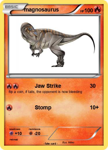 Pokémon magnosaurus - Jaw Strike - My Pokemon Card