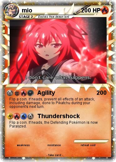 Pokémon mio 54 54 - Agility - My Pokemon Card