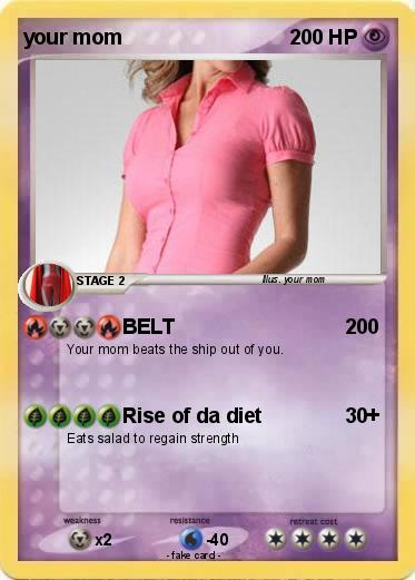 Pokémon your mom 989 989 - BELT - My Pokemon Card