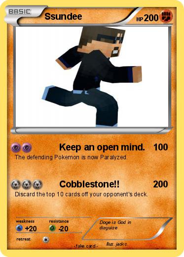 Pokémon Ssundee 109 109 - Keep an open mind. - My Pokemon Card