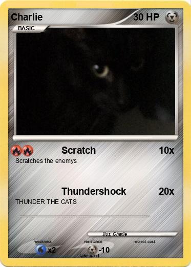 Pokémon Charlie 1708 1708 - Scratch - My Pokemon Card