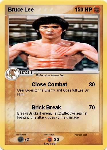 Pokémon Bruce Lee 340 340 - Close Combat - My Pokemon Card