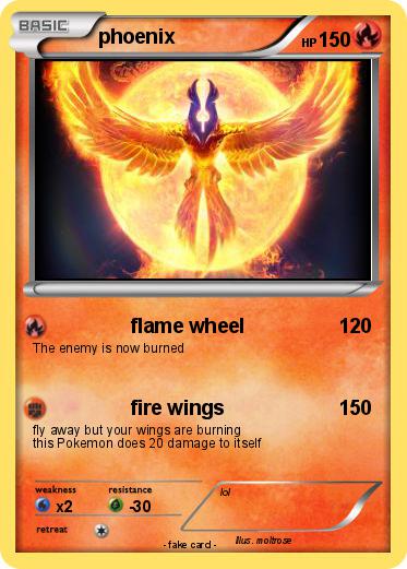 Pokémon phoenix 1026 1026 - flame wheel - My Pokemon Card