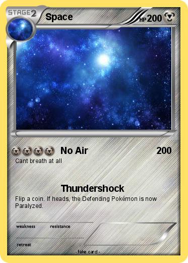 Pokémon Space 716 716 - No Air - My Pokemon Card