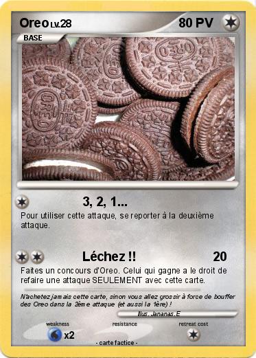 Pokémon Oreo 145 145 - 3, 2, 1... - Ma carte Pokémon