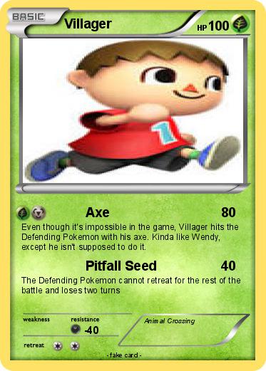 Pokémon Villager 238 238 - Axe - My Pokemon Card