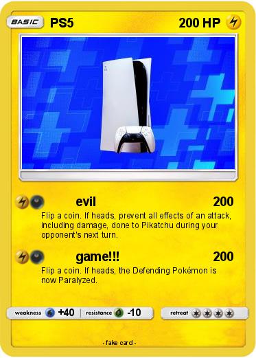 Pokémon PS5 33 33 - evil - My Pokemon Card