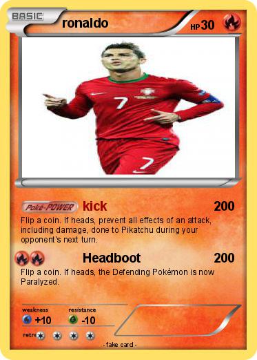Pokémon ronaldo 960 960 - kick - My Pokemon Card