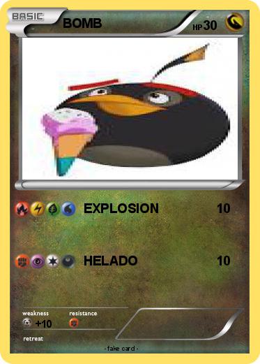 Pokémon BOMB 729 729 - EXPLOSION - Mi carta pokémon