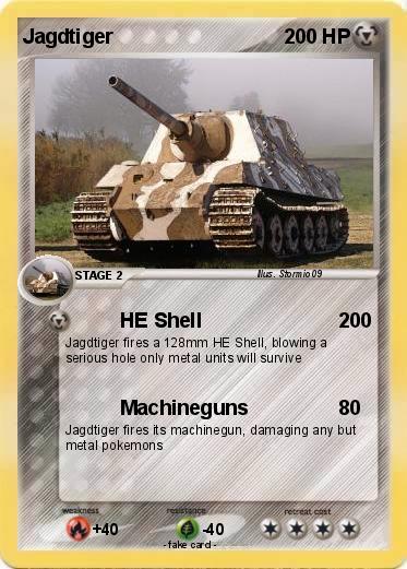 Pokémon Jagdtiger - HE Shell - My Pokemon Card
