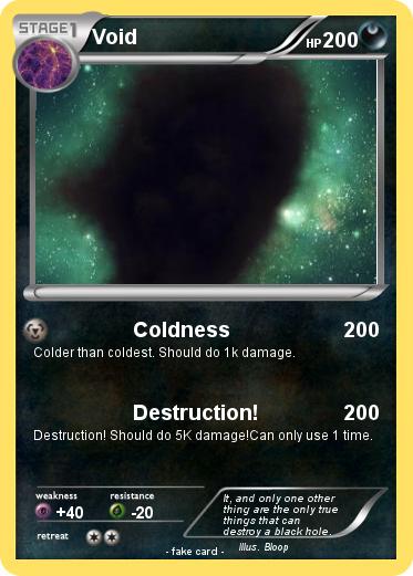 Pokémon Void 152 152 - Coldness - My Pokemon Card