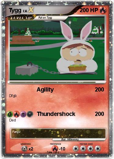 Pokémon Tygg 1 1 - Agility - My Pokemon Card