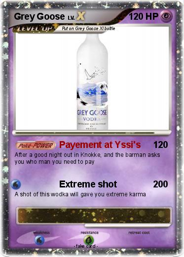 Pokémon Grey Goose 1 1 - Payement at Yssi's - My Pokemon Card