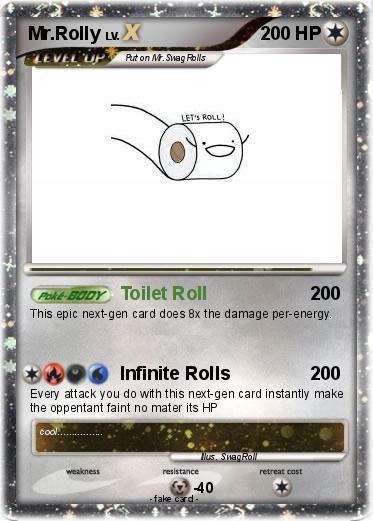 Pokémon Mr Rolly - Toilet Roll - My Pokemon Card