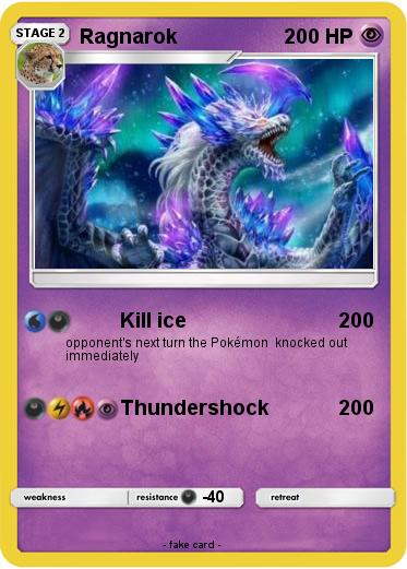 Pokémon Ragnarok 45 45 - Kill ice - My Pokemon Card