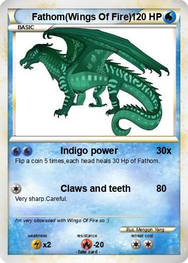 Pokémon Fathom Wings Of Fire - Indigo power - My Pokemon Card