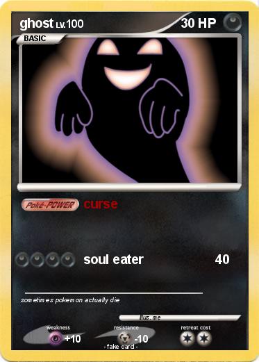 Pokémon ghost 2599 2599 - curse - My Pokemon Card