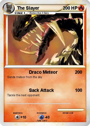 Pokémon The Slayer 7 7 - Draco Meteor - My Pokemon Card