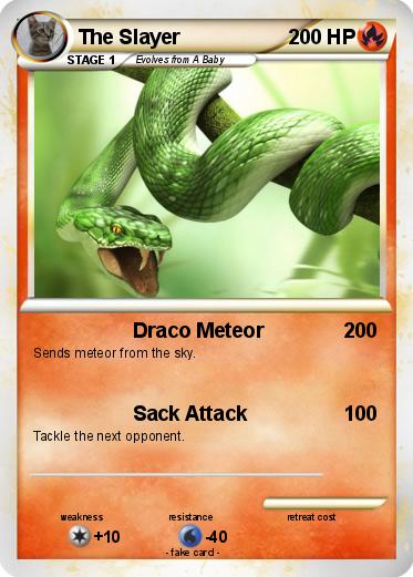 Pokémon The Slayer 8 8 - Draco Meteor - My Pokemon Card