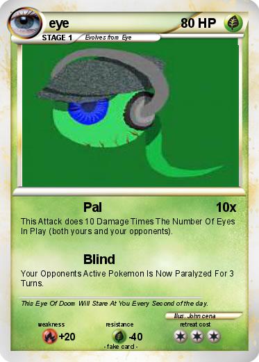 Pokémon eye 577 577 - Pal - My Pokemon Card