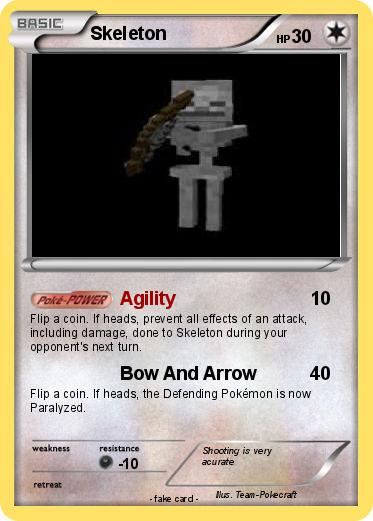 Pokémon Skeleton 486 486 - Agility - My Pokemon Card