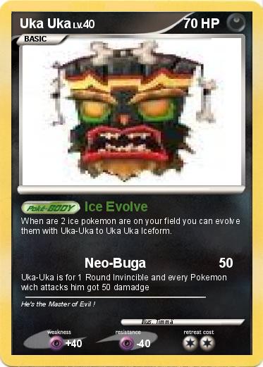 Pokémon Uka Uka 3 3 - Ice Evolve - My Pokemon Card