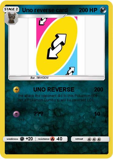 Pokémon Uno reverse card 51 51 - UNO REVERSE - My Pokemon Card
