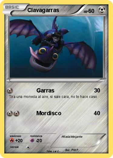 Pokémon Clavagarras 1 1 - Garras - Mi carta pokémon