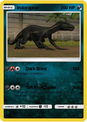 Pokémon Indoraptor 133 133 - Dark Blast - My Pokemon Card