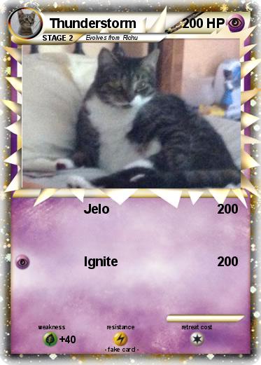 Pokémon Thunderstorm 48 48 - Jelo - My Pokemon Card