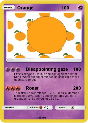Pokémon Orange 855 855 - Disappointing gaze - My Pokemon Card