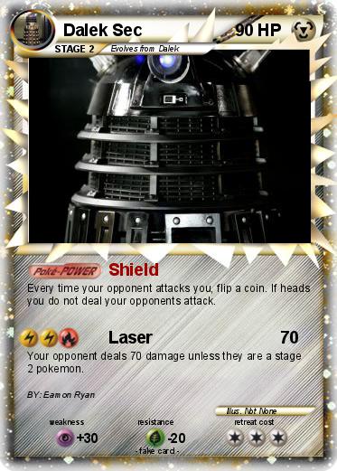 Pokémon Dalek Sec 22 22 - Shield - My Pokemon Card
