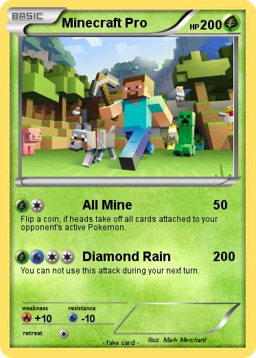 Pokémon Minecraft Pro 2 2 - All Mine - My Pokemon Card