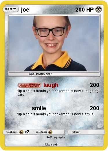 Pokémon joe 972 972 - laugh - My Pokemon Card