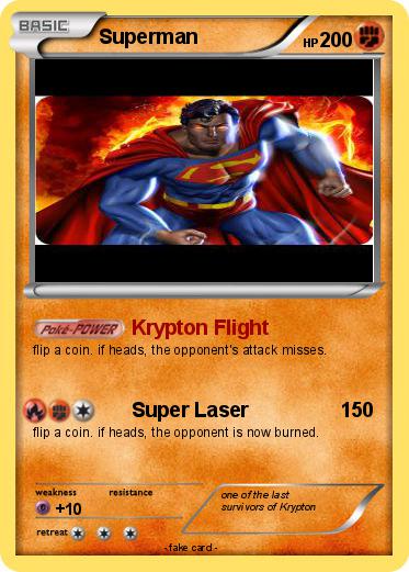 Pokémon Superman 702 702 - Krypton Flight - My Pokemon Card