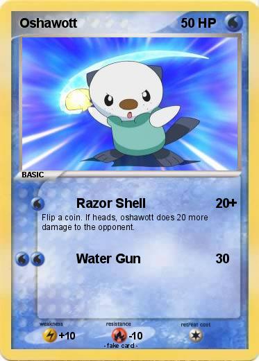 Pokémon Oshawott 176 176 - Razor Shell - My Pokemon Card