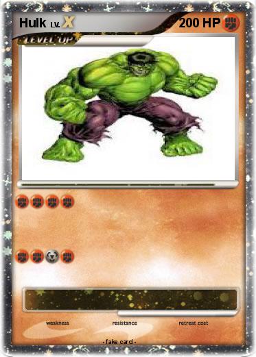 Pokémon Hulk 1322 1322 - My Pokemon Card