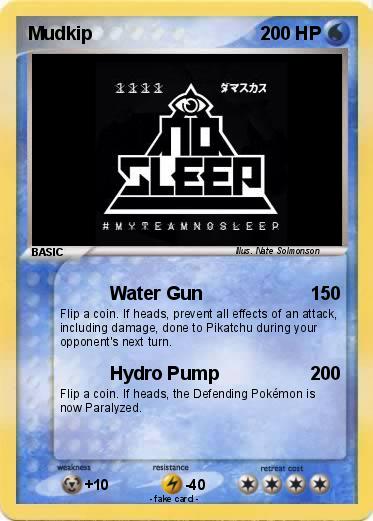 Pokémon Mudkip 573 573 - Water Gun - My Pokemon Card