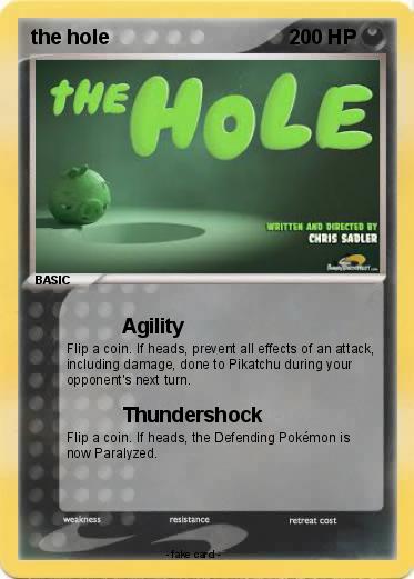 Pokémon the hole 4 4 - Agility - My Pokemon Card