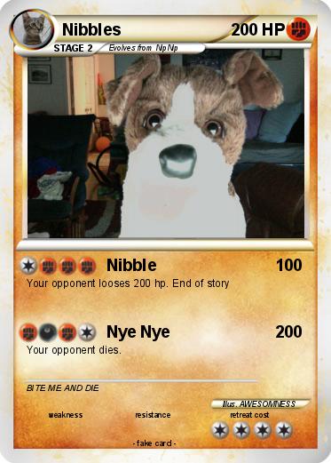 Pokémon Nibbles 36 36 - Nibble - My Pokemon Card