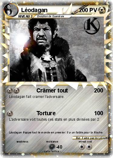 Pokémon Leodagan 1 1 - Crâmer tout - Ma carte Pokémon